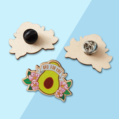 Wooden Pins, Custom Wooden Pins [ ECO ] PINS.us