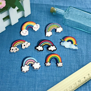 Acrylic Pins, Custom Acrylic Pins [ Colorful ] PINS.us