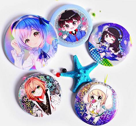 Button Pins, Custom Button Pins [ Durable ] PINS.us