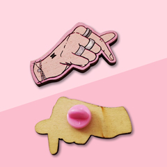 Wooden Pins, Custom Wooden Pins [ ECO ] PINS.us