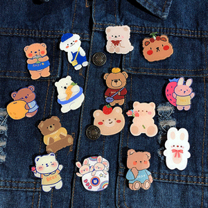 Acrylic Pins, Custom Acrylic Pins [ Colorful ] PINS.us